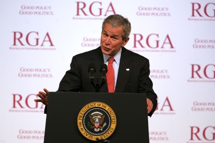 __COUNT__ U.S. President Bush speaks to Republican Governor's ...