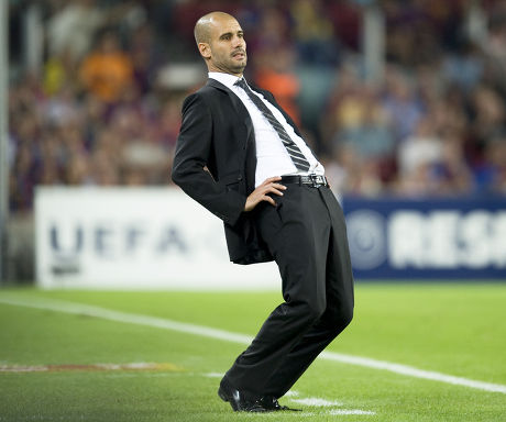 Pep Guardiola Barcelona Coach Editorial Stock Photo - Stock Image ...