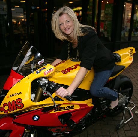 Maria Costello MBE, British motorcycle racer promotes book called ...