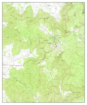 Usa Timeless Maps Sewanee Tennessee Map Editorial Stock Photo - Stock ...