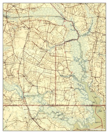 Usa Timeless Maps Moyock Virginia Map Editorial Stock Photo - Stock ...