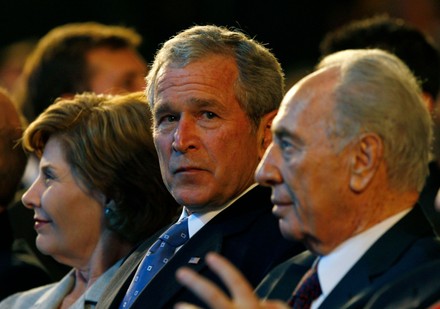 Us President George W Bush C Editorial Stock Photo - Stock Image ...