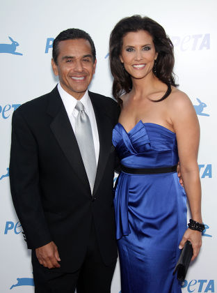 Antonio Villaraigosa Lu Parker Editorial Stock Photo - Stock Image ...