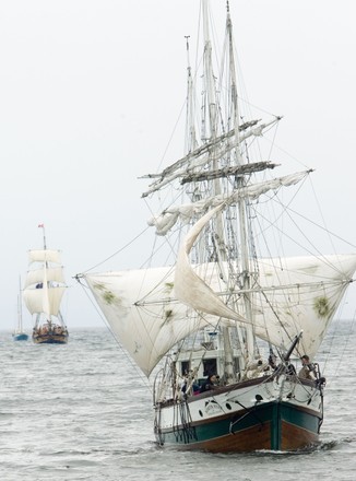 78foot Fullrigged Ship North Star Herschel Editorial Stock Photo ...