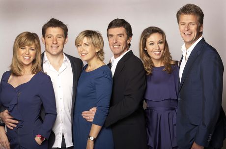 Gmtv Presenters Cooking Christmas Kate Garraway Editorial Stock Photo ...
