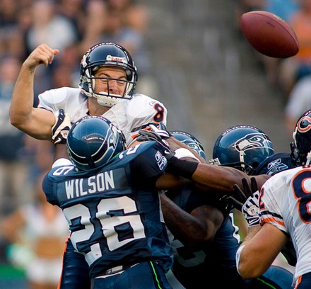Seattle Seahawks Quarterback Charlie Frye R Editorial Stock Photo ...