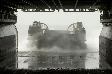 Us Navy Lcac Landing Craft Air Editorial Stock Photo - Stock Image ...