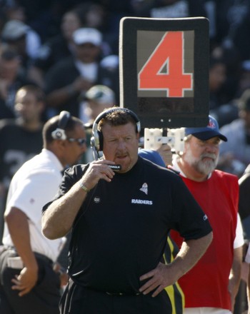 Oakland Raiders Head Coach Tom Cable Editorial Stock Photo - Stock ...