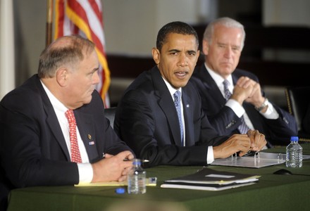 Presidentelect Barack Obama C Vice Presidentelect Editorial Stock Photo ...