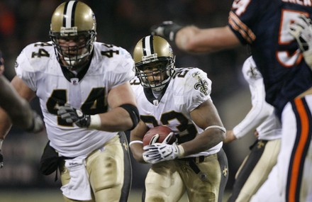 Chicago Bears New Orleans Saints Running Editorial Stock Photo - Stock ...
