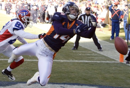 Denver Broncos Wide Receiver Brandon Stokley Editorial Stock Photo ...