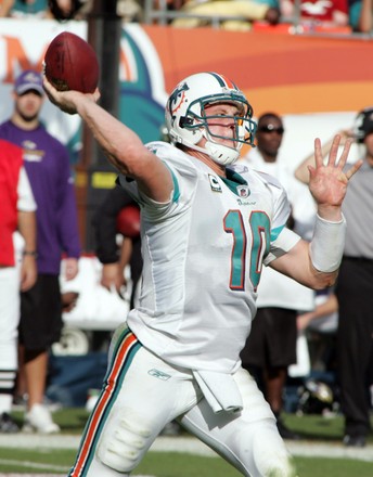 Miami Dolphins Quarterback Chad Pennington 10 Editorial Stock Photo ...
