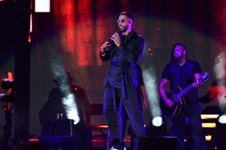 ROMEO SANTOS GROUP AVENTURA PERFORMS ON Editorial Stock Photo - Stock ...