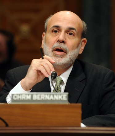 Federal Reserve Board Chairman Ben Bernanke Editorial Stock Photo ...