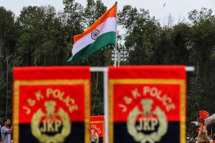 Jk Police Banners Seen Indian National Editorial Stock Photo - Stock ...