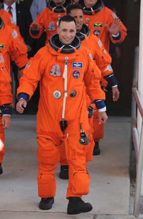 Nasa Astronauts Lee Archambault Sts119 Commander Editorial Stock Photo ...