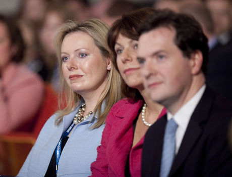 Ffion Hague Claire Perry George Osborne Editorial Stock Photo - Stock ...