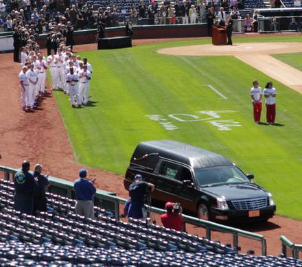 Members Philadelphia Phillies Watch Hearse Takes Editorial Stock Photo ...