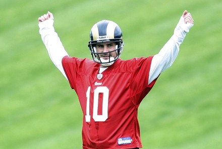 St Louis Rams Quarterback Marc Bulger Editorial Stock Photo - Stock ...
