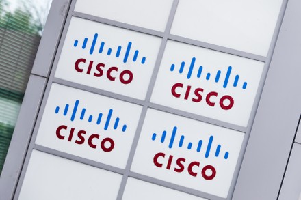 Cisco Company Logos Seen Near Office Editorial Stock Photo - Stock ...