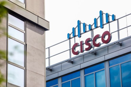 Cisco Company Logo Seen On Office Editorial Stock Photo - Stock Image ...