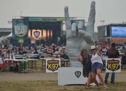 Edmonton Rock Festival 2021, Canada - 14 Aug 2021 Stock Pictures ...