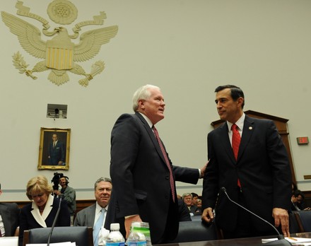 Aig Chairman Ceo Edward Liddy Testifies Editorial Stock Photo - Stock ...