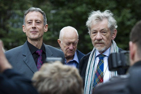 Peter Tatchell Sir Ian Mckellen Editorial Stock Photo - Stock Image ...