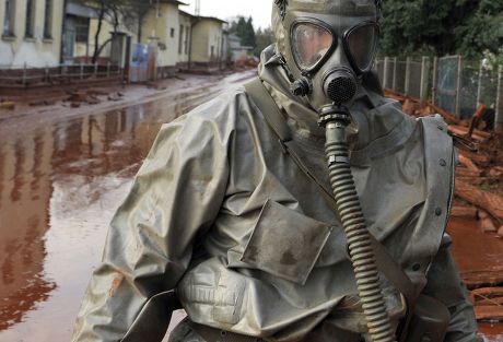 Hungarian Soldier Wearing Chemical Protection Gear Editorial Stock ...