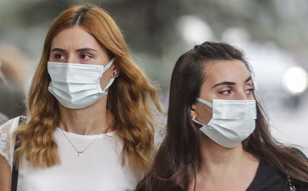 Georgian Women Wearing Face Masks Walk Editorial Stock Photo - Stock ...