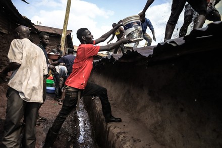 Resident Hands Over Bucket Water Other Editorial Stock Photo - Stock ...