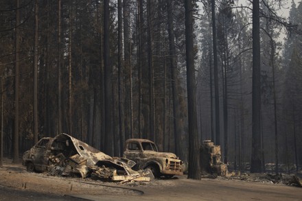 Caldor Fire in Placer County, California, Grizzly Flats, United States ...