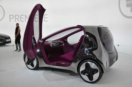Kia Pop Fully Electric Concept Car Editorial Stock Photo - Stock Image ...
