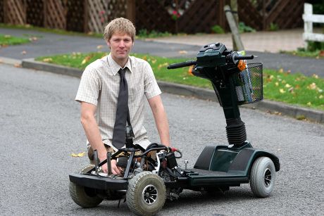 Colin Furze Fastest Mobility Scooter World Editorial Stock Photo ...