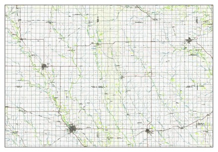 Usa Timeless Maps Charles City Iowa Editorial Stock Photo - Stock Image ...