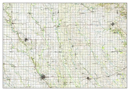 Usa Timeless Maps Charles City Iowa Editorial Stock Photo - Stock Image ...