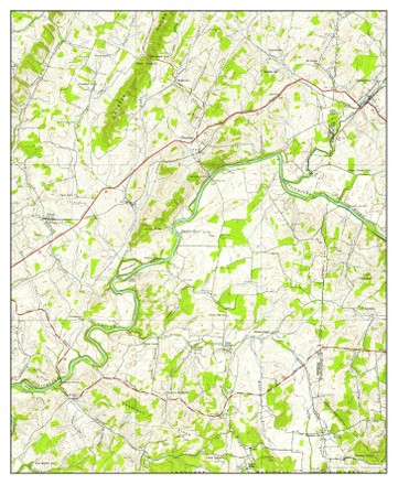 Usa Timeless Maps Chuckey Tennessee Map Editorial Stock Photo - Stock ...