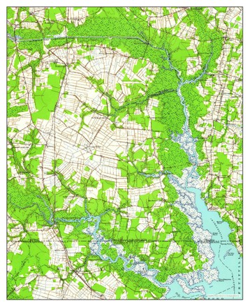 Usa Timeless Maps Moyock Virginia Map Editorial Stock Photo - Stock ...