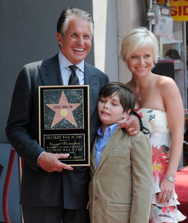 Actor George Hamilton Saviors Moment After Editorial Stock Photo ...