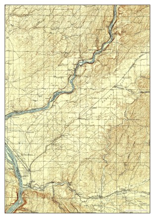 Usa Timeless Maps Wallula Washington Map Editorial Stock Photo - Stock ...