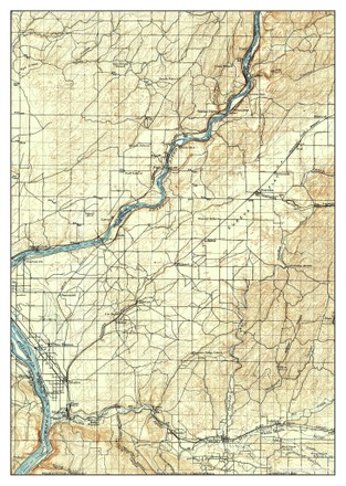 Usa Timeless Maps Wallula Washington Map Editorial Stock Photo - Stock ...