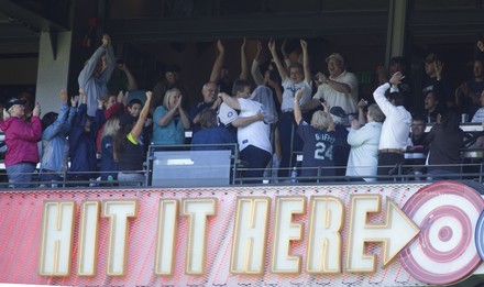Seattle Mariners Fan Kisses His New Editorial Stock Photo - Stock Image ...