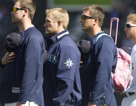 Seattle Mariners Rookie Pitcher Luke French Editorial Stock Photo ...
