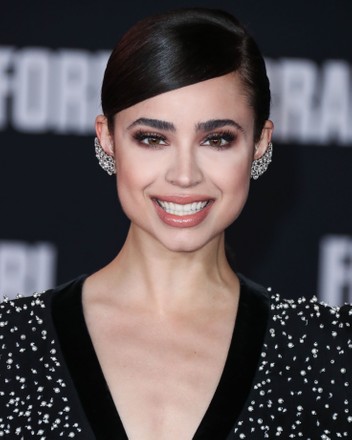 Sofia Carson Wearing Chanel Arrives Los Editorial Stock Photo - Stock ...