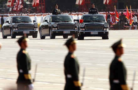Chinas President Hu Jintao Stands Open Editorial Stock Photo - Stock ...