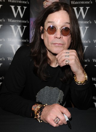 British Singertv Personality Ozzy Osbourne Attends Editorial Stock ...