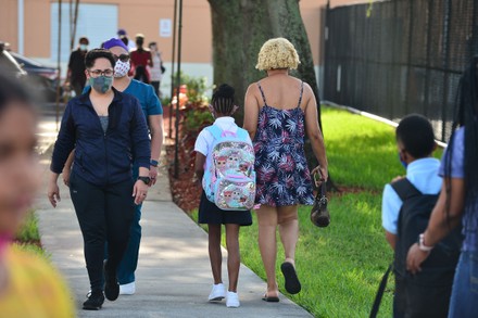Student Seen Drop Off School By Editorial Stock Photo - Stock Image ...