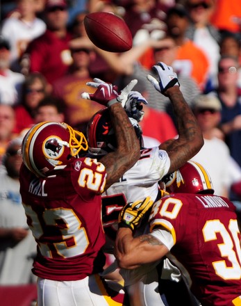 Washington Redskins Deangelo Hall 23 Breaks Editorial Stock Photo ...