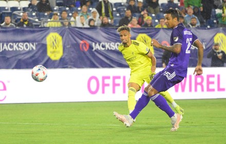 MLS Orlando City vs Nashville SC, Nashville, USA - 18 Aug 2021 Stock ...