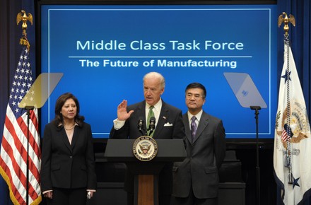 Vice President Joe Biden Speaks Middle Editorial Stock Photo - Stock ...